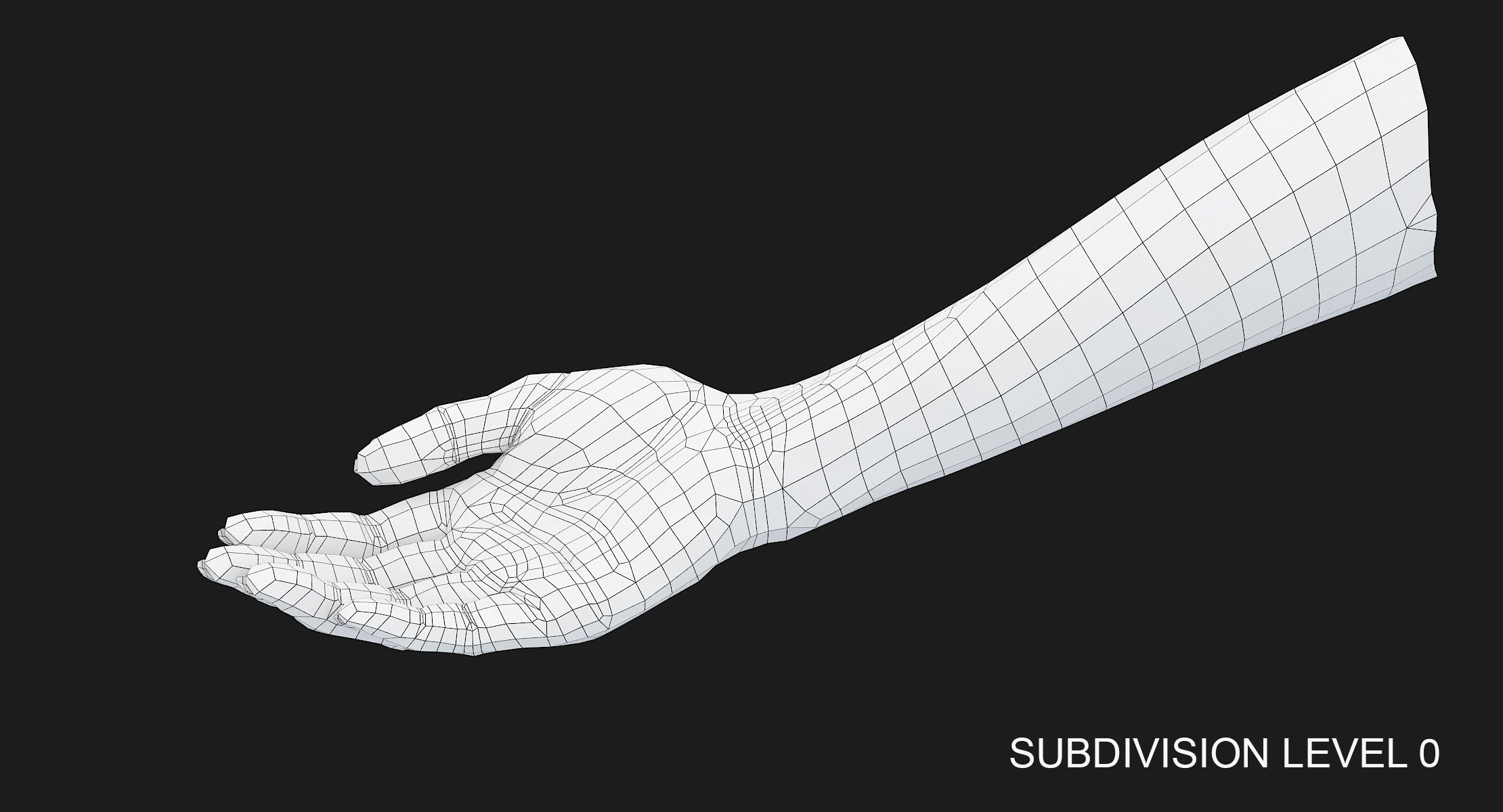 Female arm pose b model - TurboSquid 1198681