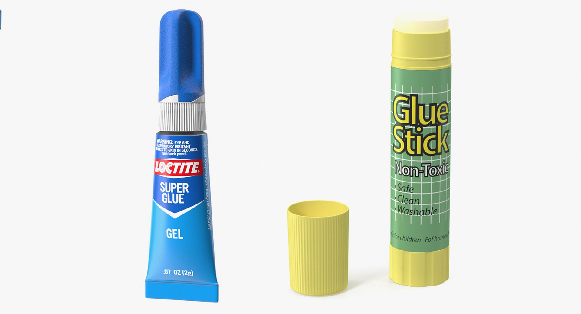 Glue Tubes Collection Model - TurboSquid 1909684