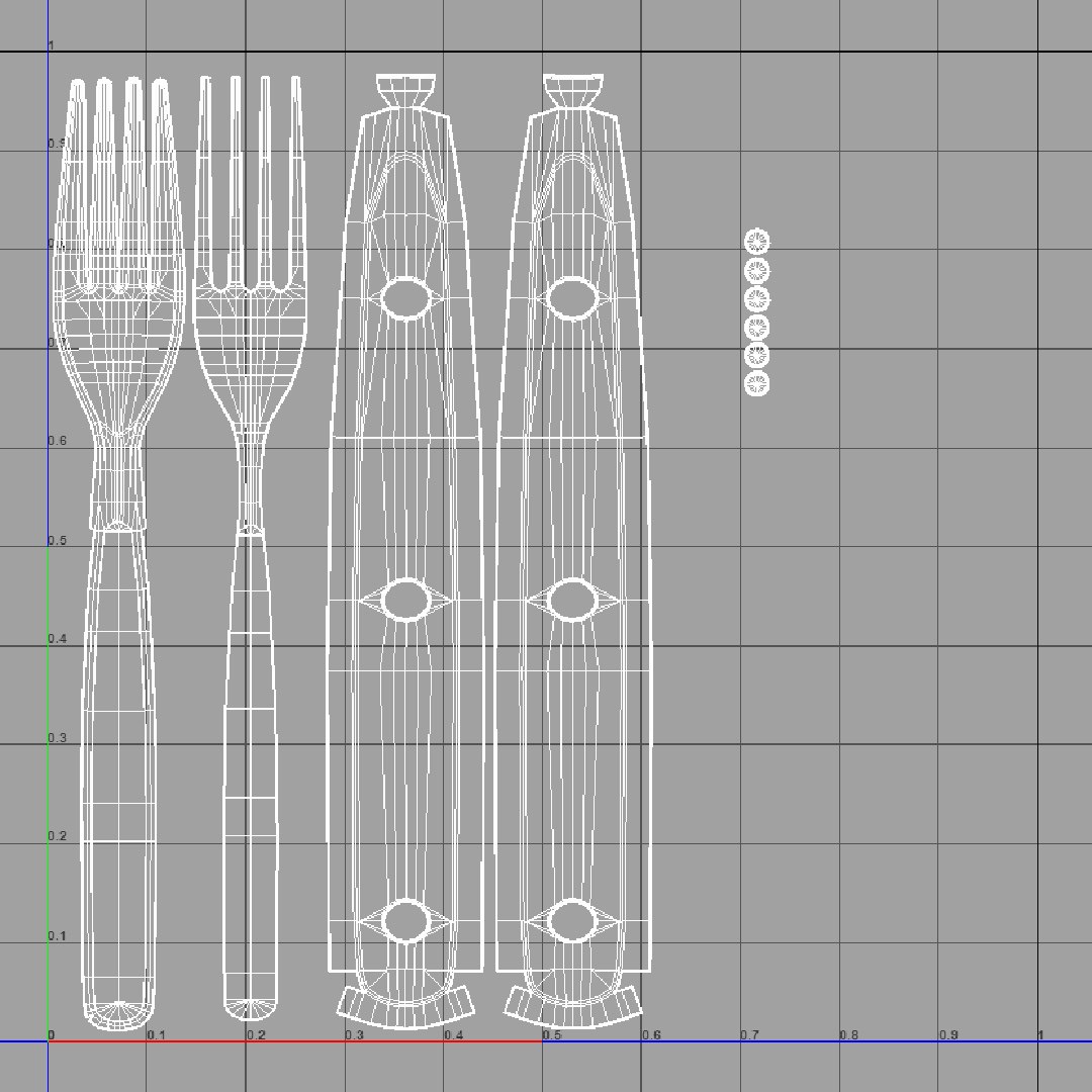 Fork Model - TurboSquid 2215595