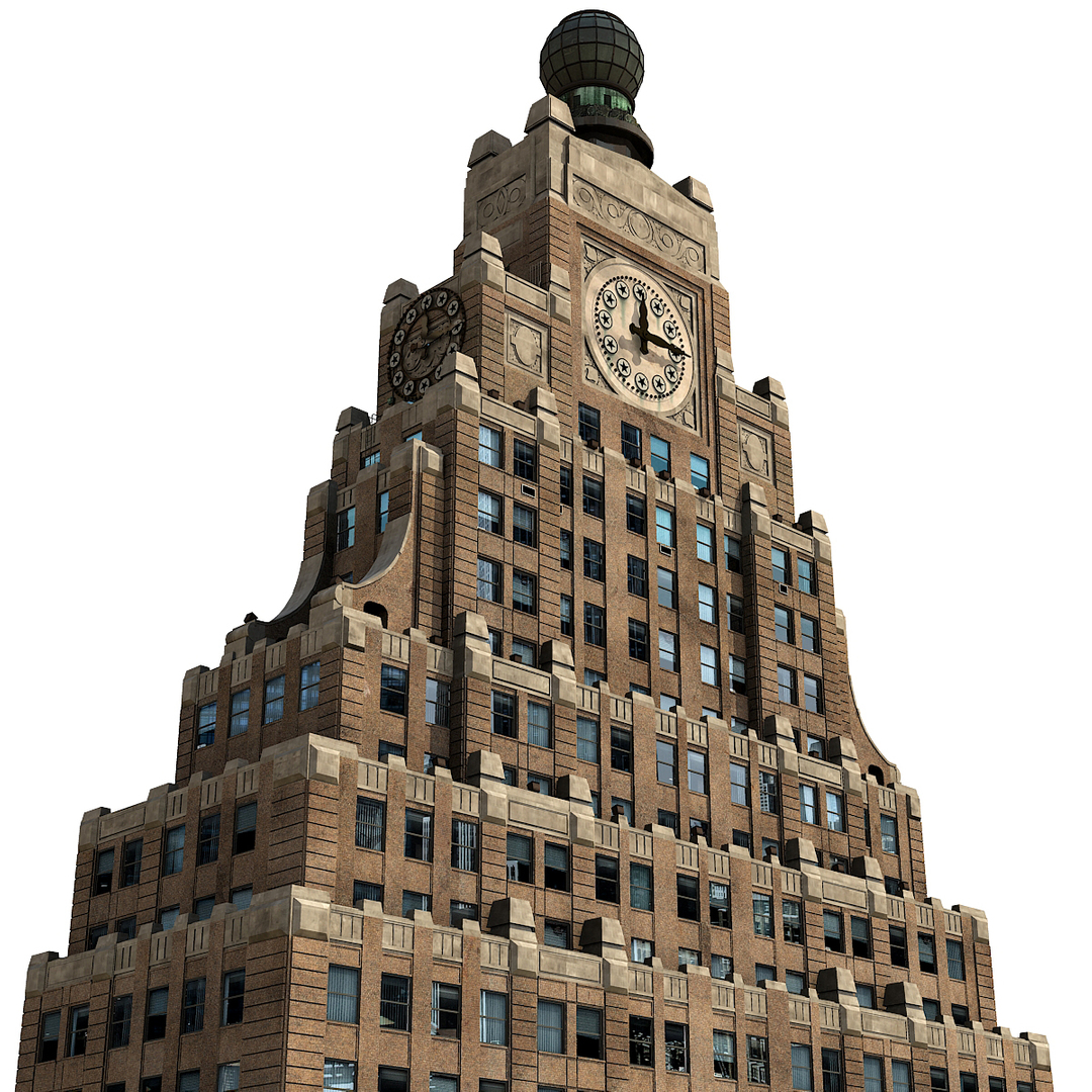 3d model paramount building