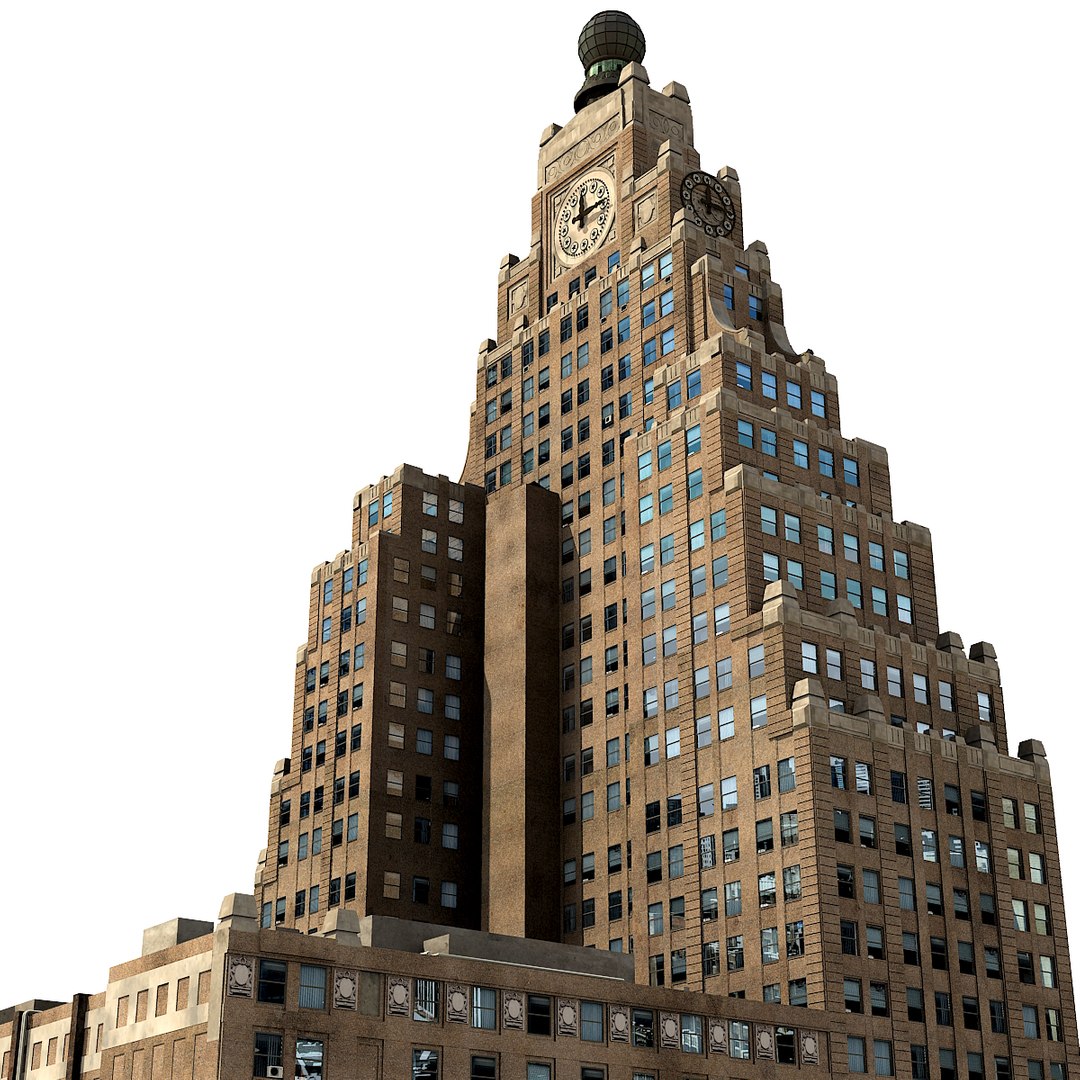 3d Model Paramount Building