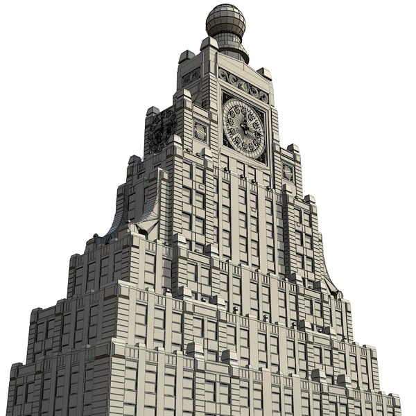 3d model paramount building