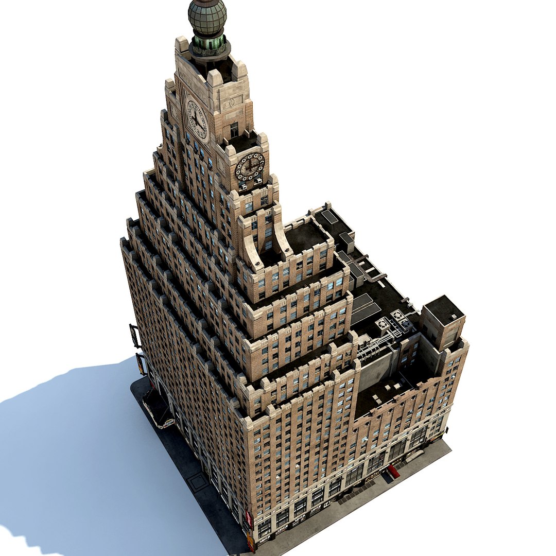 3d Model Paramount Building