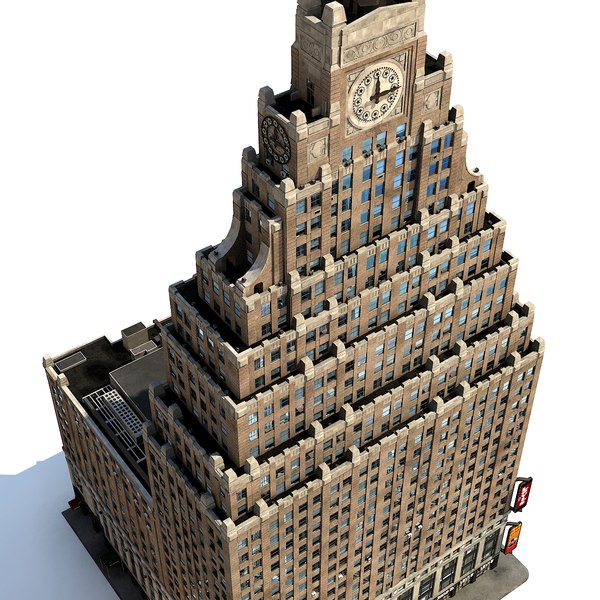3d model paramount building