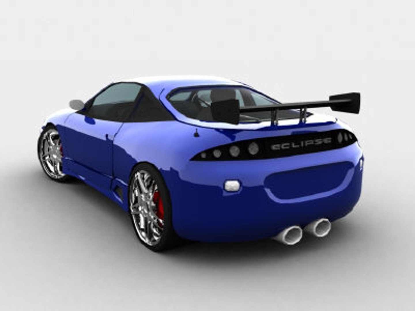 3d Model Mitsubishi Eclipse