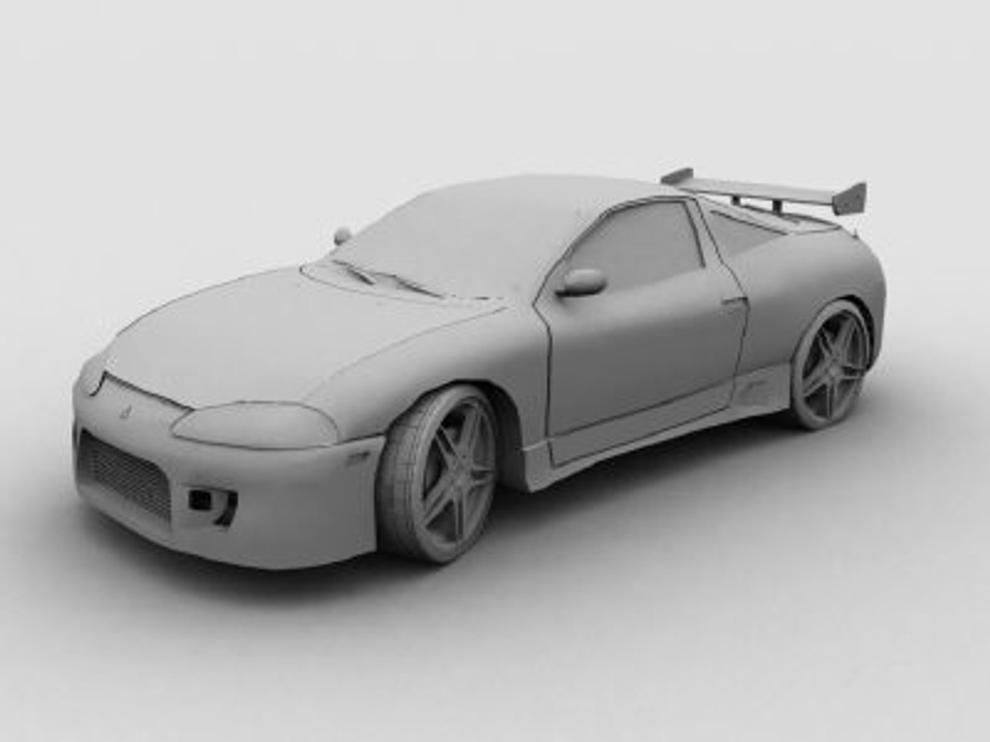 3d Model Mitsubishi Eclipse