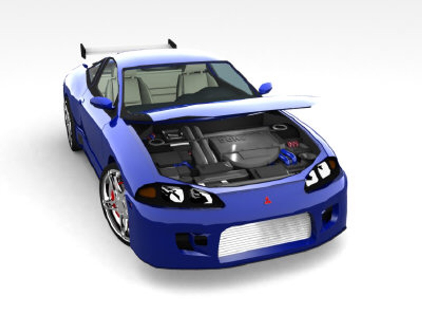 3d Model Mitsubishi Eclipse
