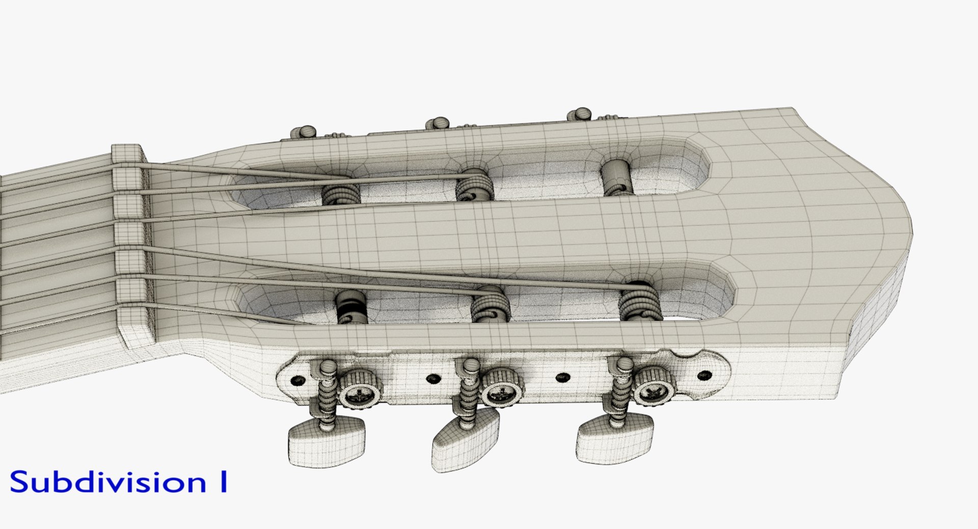 Classical Guitar Model - TurboSquid 1304337
