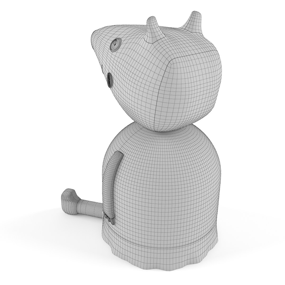 toy pig peppa 3d model