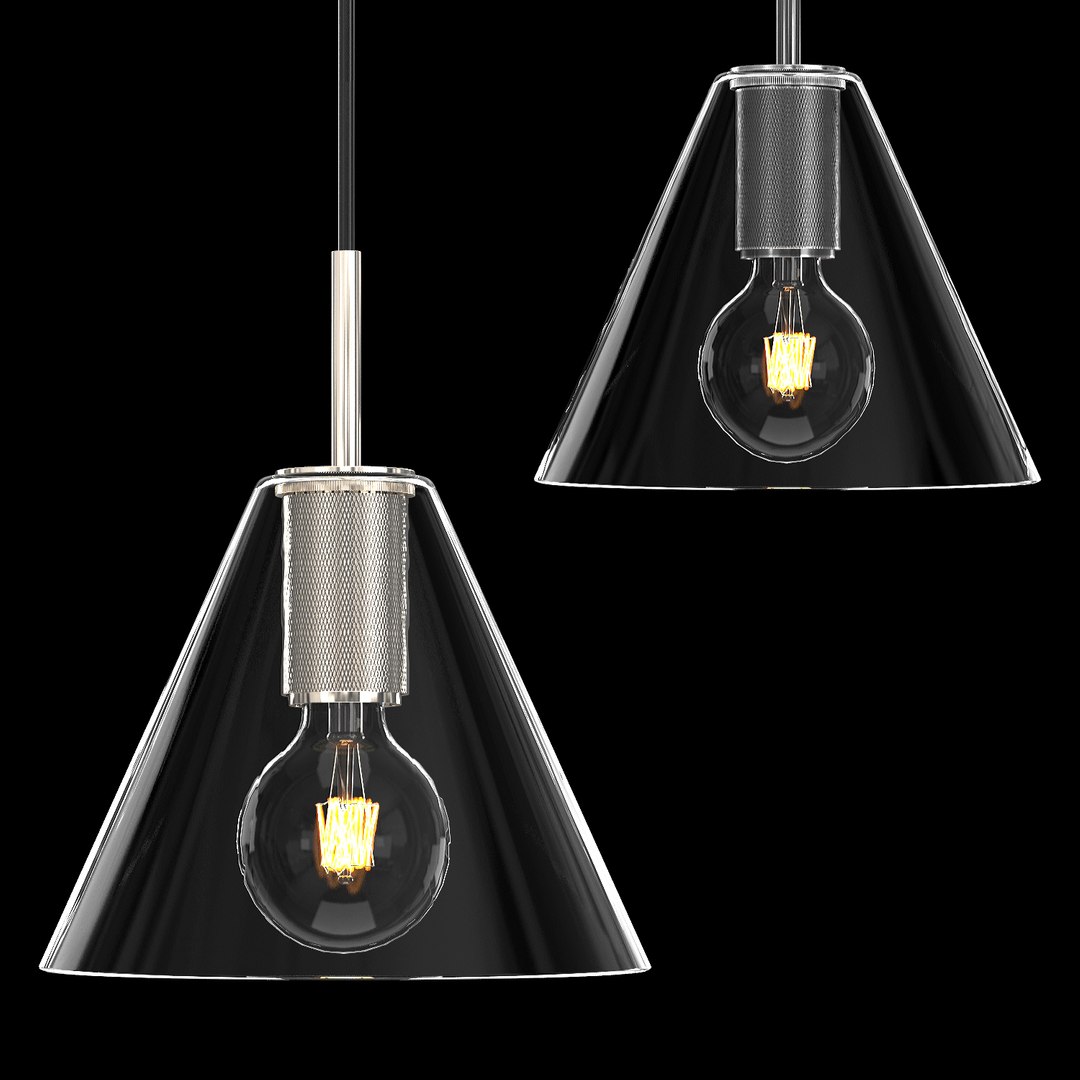 3D Utilitaire Funnel Shade Pendant - TurboSquid 1409788