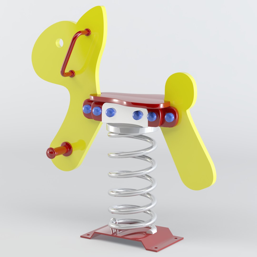 3d swing rabbit model