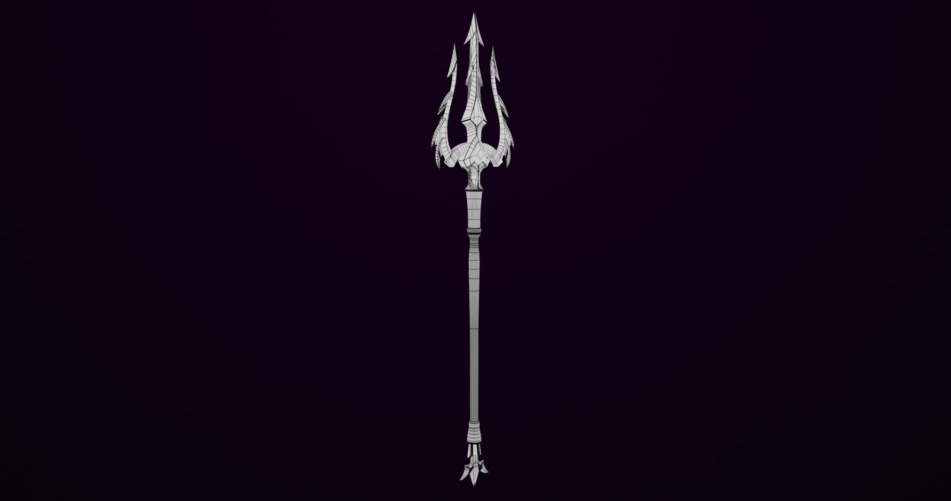 Fantasy Trident 01 All PBR Unity UE Textures Included 3D - TurboSquid ...