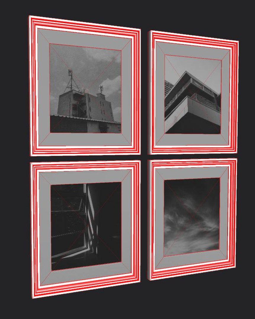 3D Photo Frame Model - TurboSquid 1412784