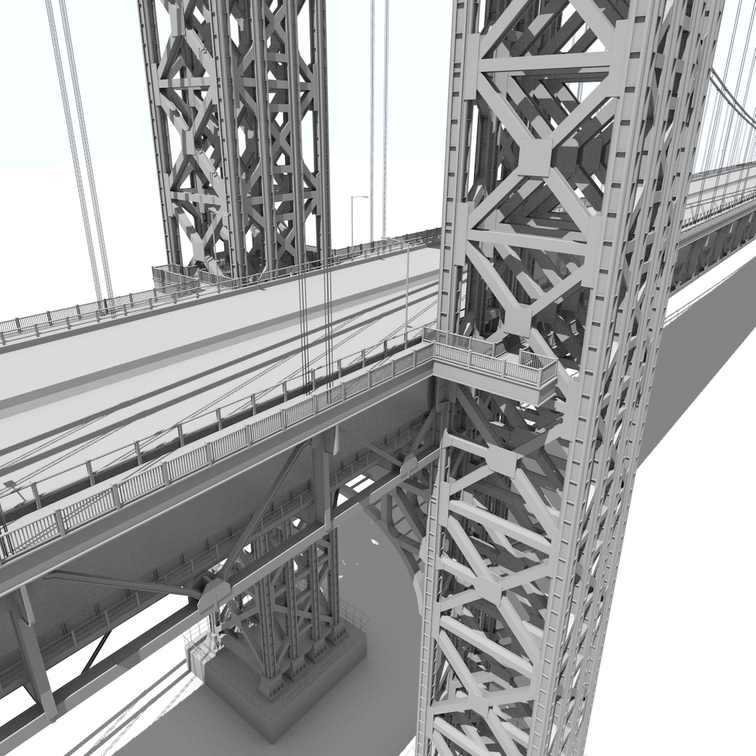 3d george washington bridge