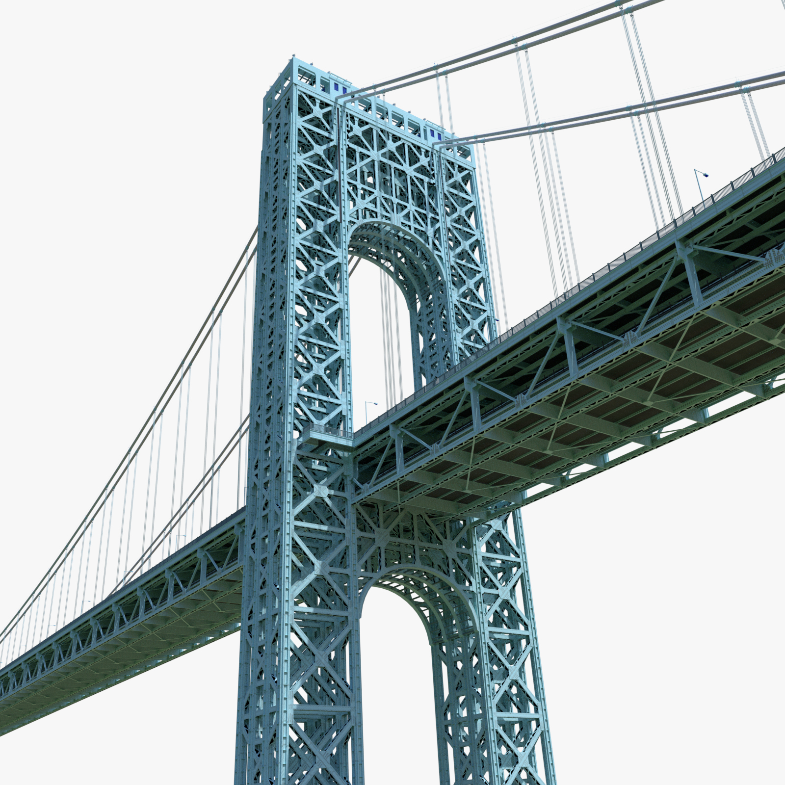3d george washington bridge