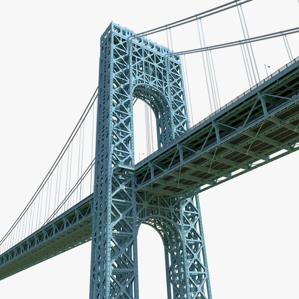 verrazano narrows bridge 3d model