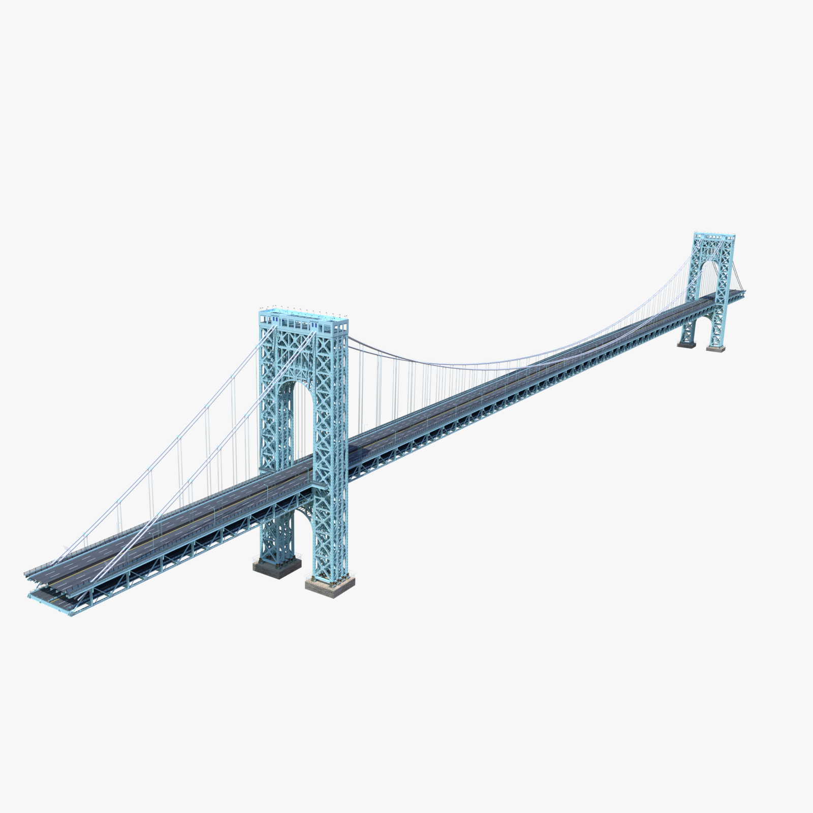 3d george washington bridge