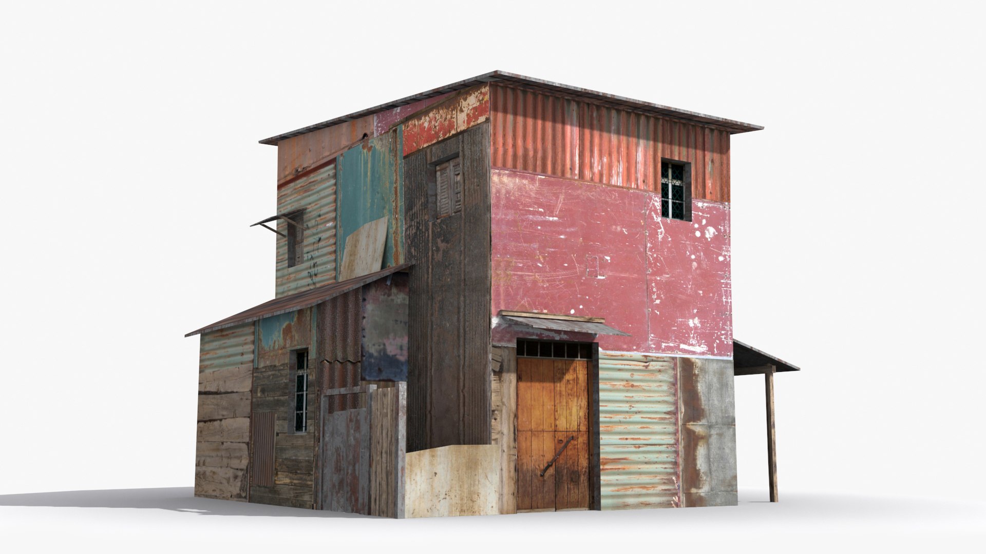 3D Slum X20 Model - TurboSquid 2009592