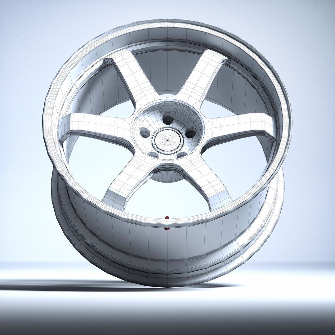 RAYS TE37 Ultra Track Edition II 3D Model - TurboSquid 1795630