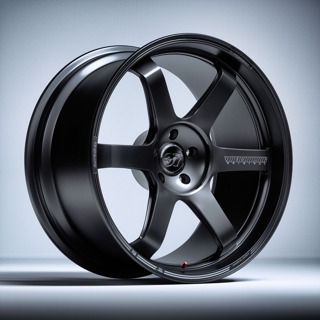 RAYS TE37 Ultra Track Edition II 3D Model - TurboSquid 1795630