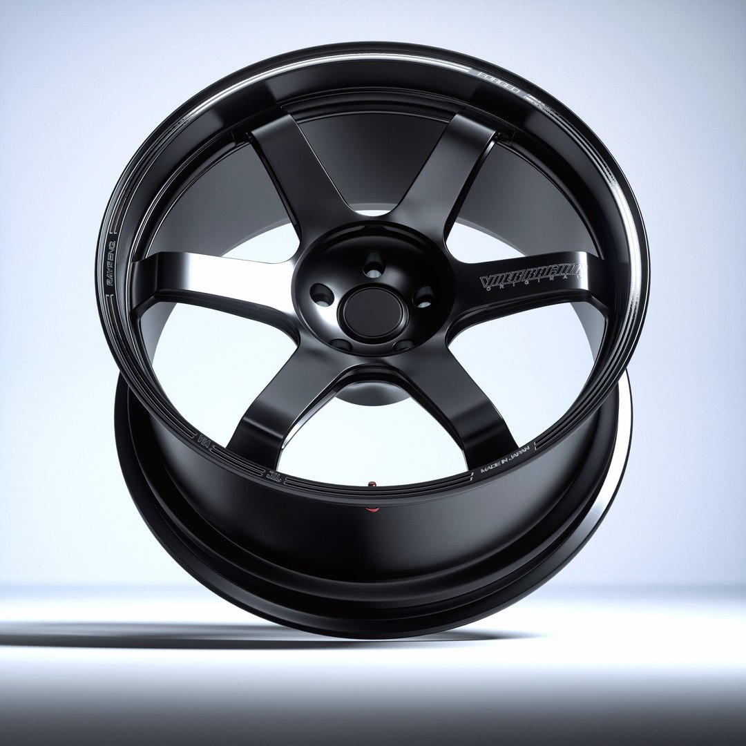 RAYS TE37 Ultra Track Edition II 3D Model - TurboSquid 1795630