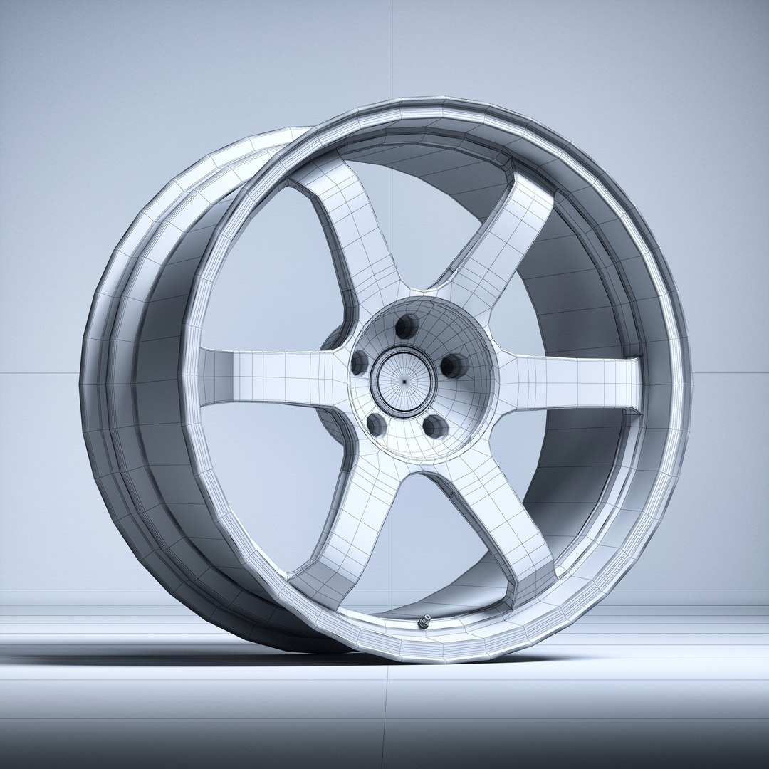 RAYS TE37 Ultra Track Edition II 3D Model - TurboSquid 1795630