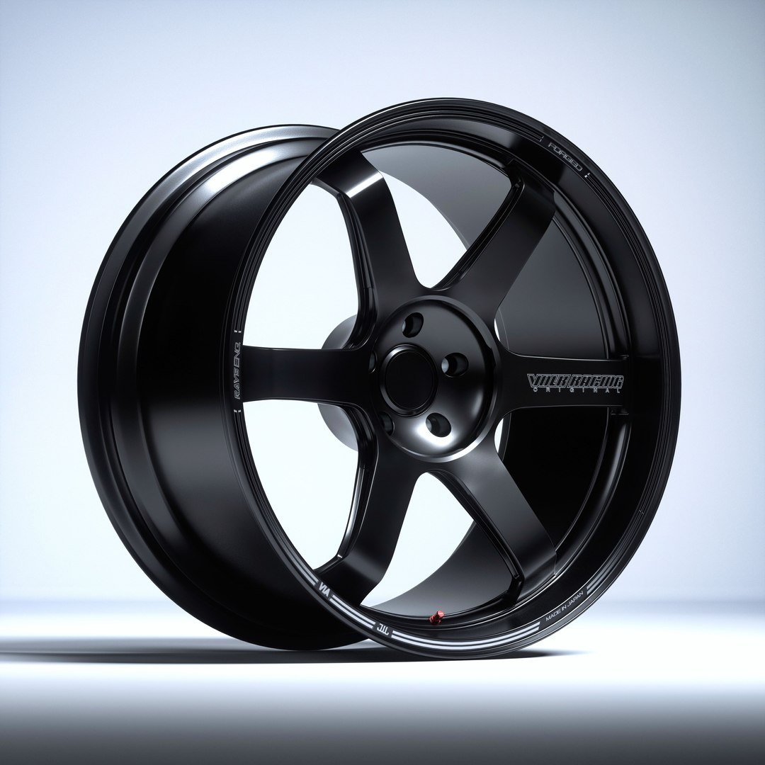 RAYS TE37 Ultra Track Edition II 3D Model - TurboSquid 1795630