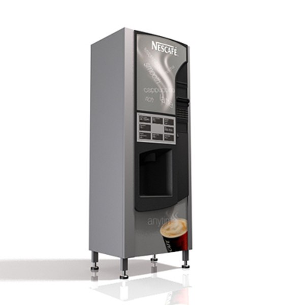 3d coffee vending machine
