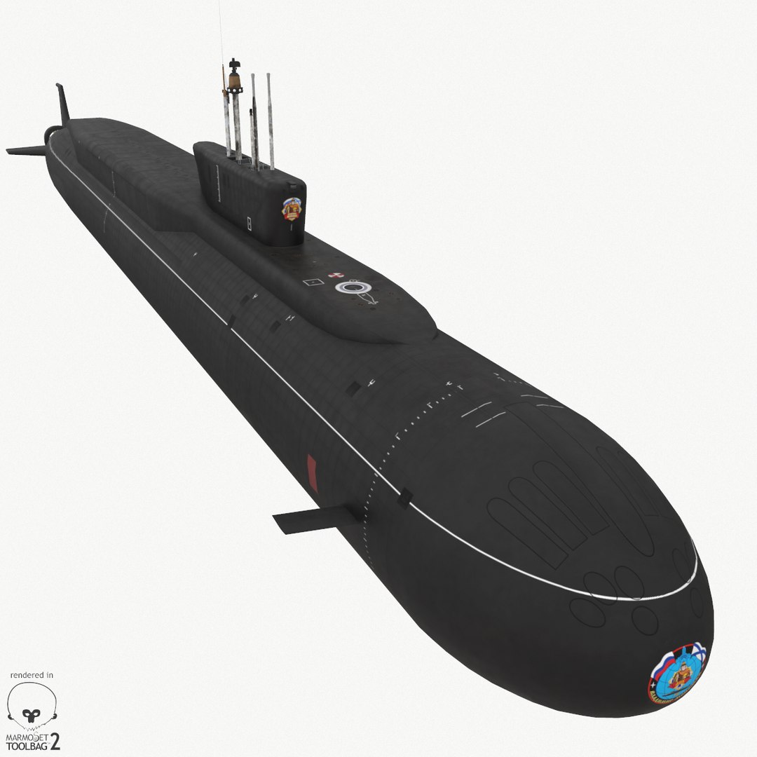 3d model ready k-551 vladimir monomakh