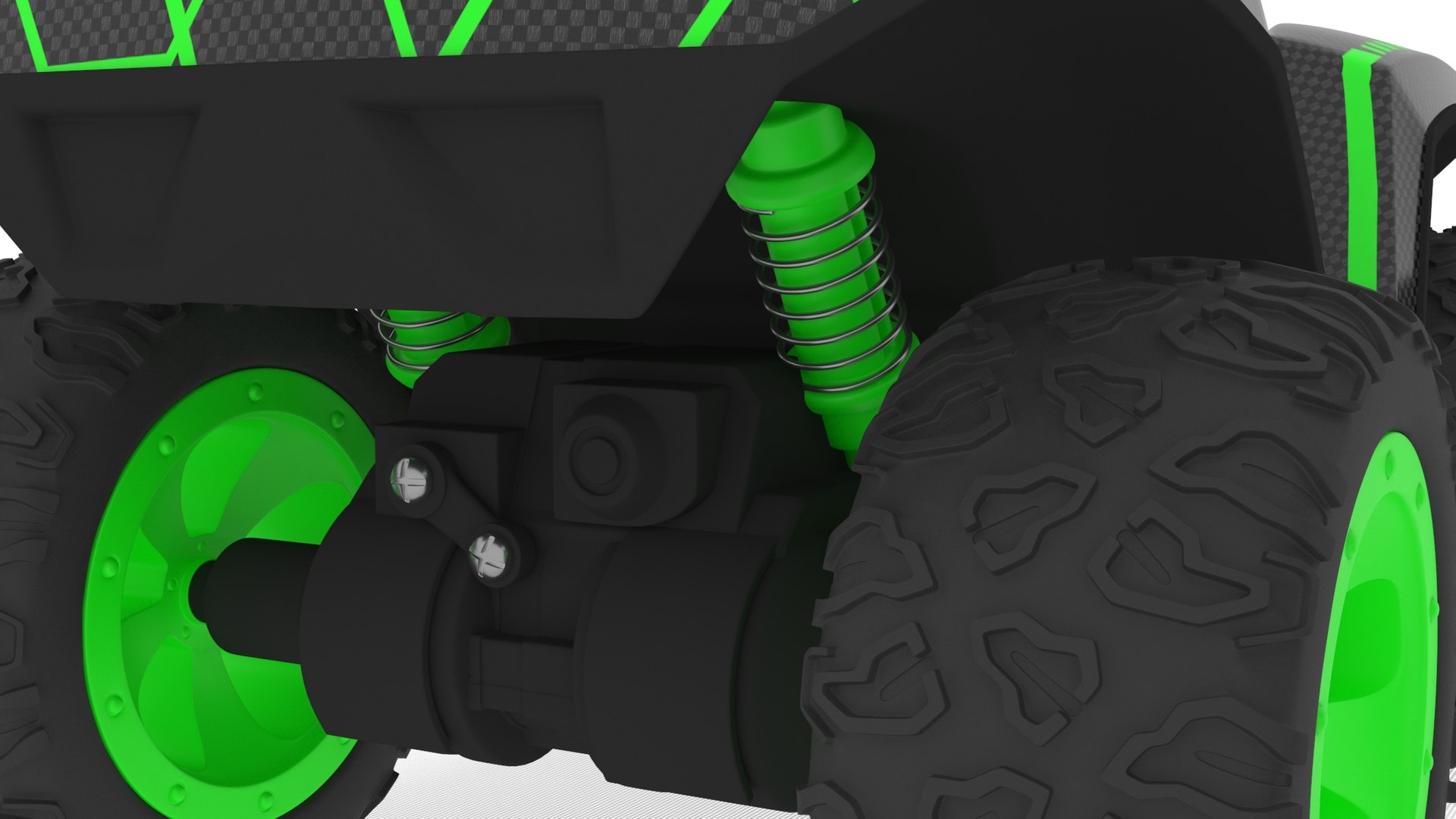 RC ToyC Car With Control System 3D Model - TurboSquid 1786488