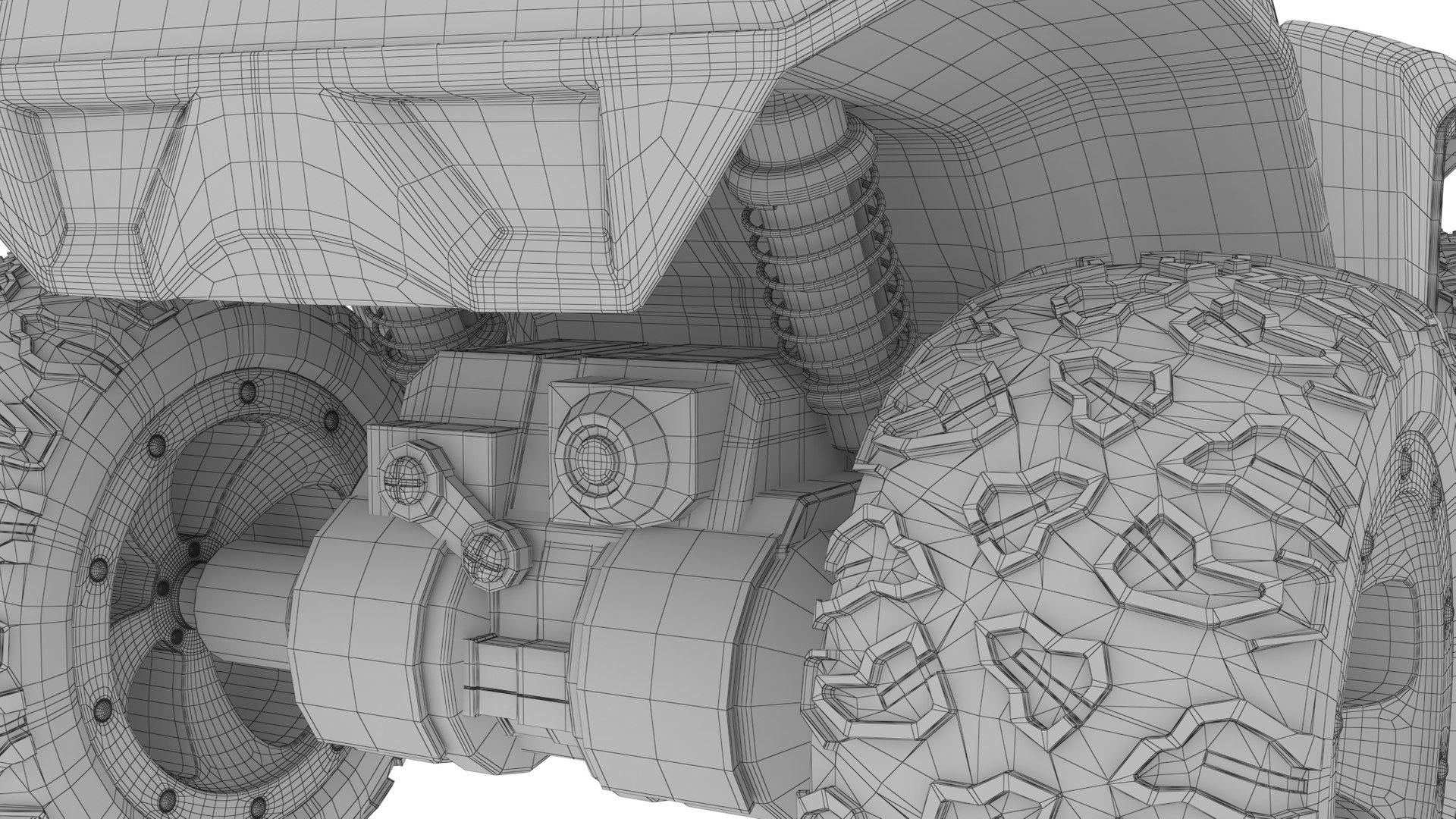 RC ToyC Car With Control System 3D Model - TurboSquid 1786488