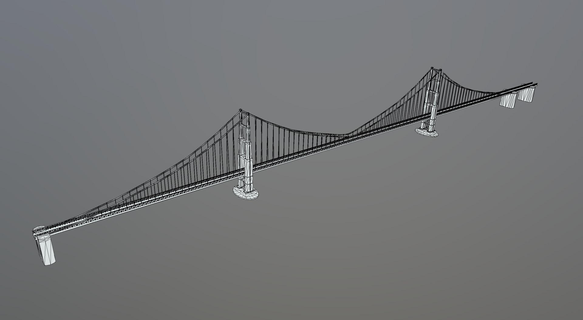 Gloden Gate Bridge 3D Model - TurboSquid 2420062