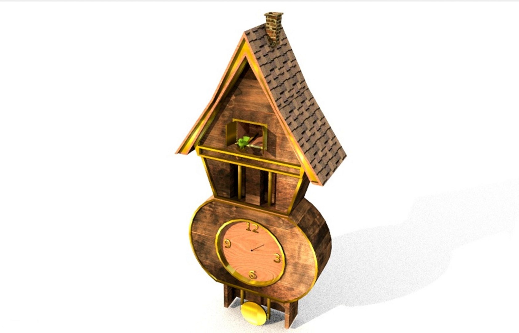 Cuckoo clock model - TurboSquid 2024310