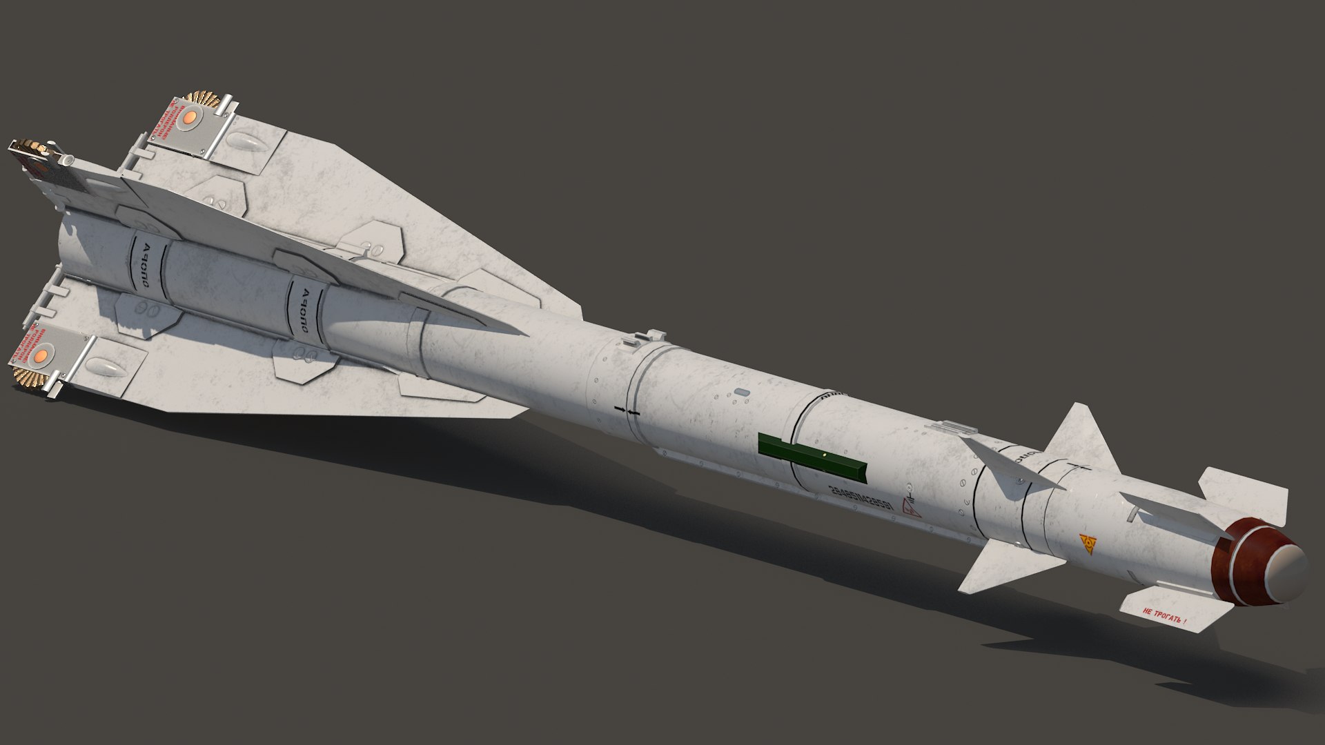 3d Max Soviet R-60 Missile Fighter