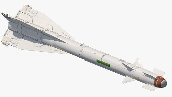 3d max soviet r-60 missile fighter