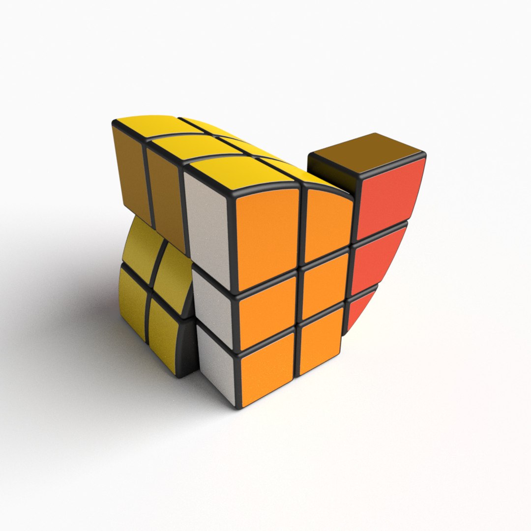 3D Rare Cube Puzzle Toy - TurboSquid 1164892