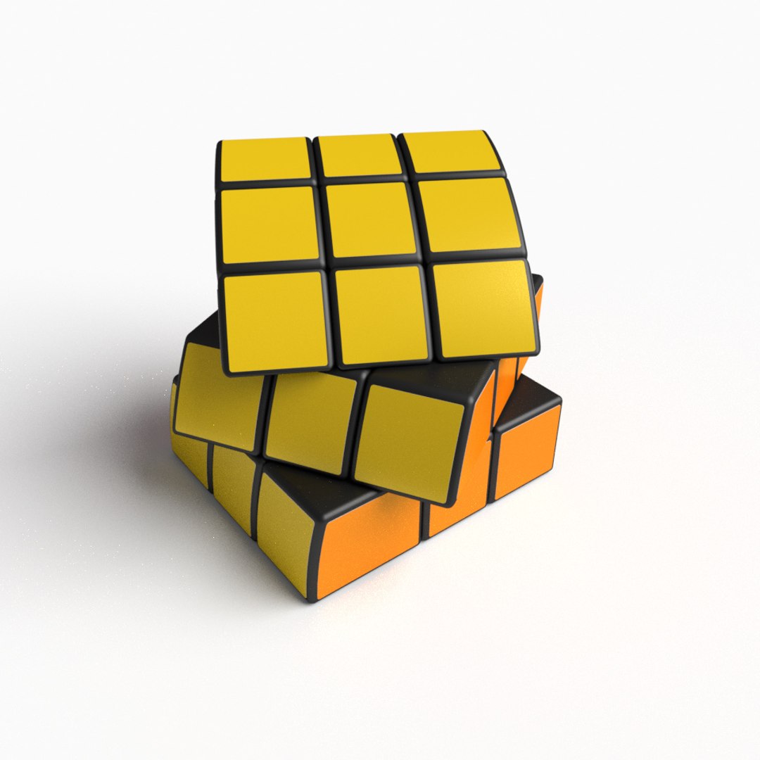 3D Rare Cube Puzzle Toy - TurboSquid 1164892