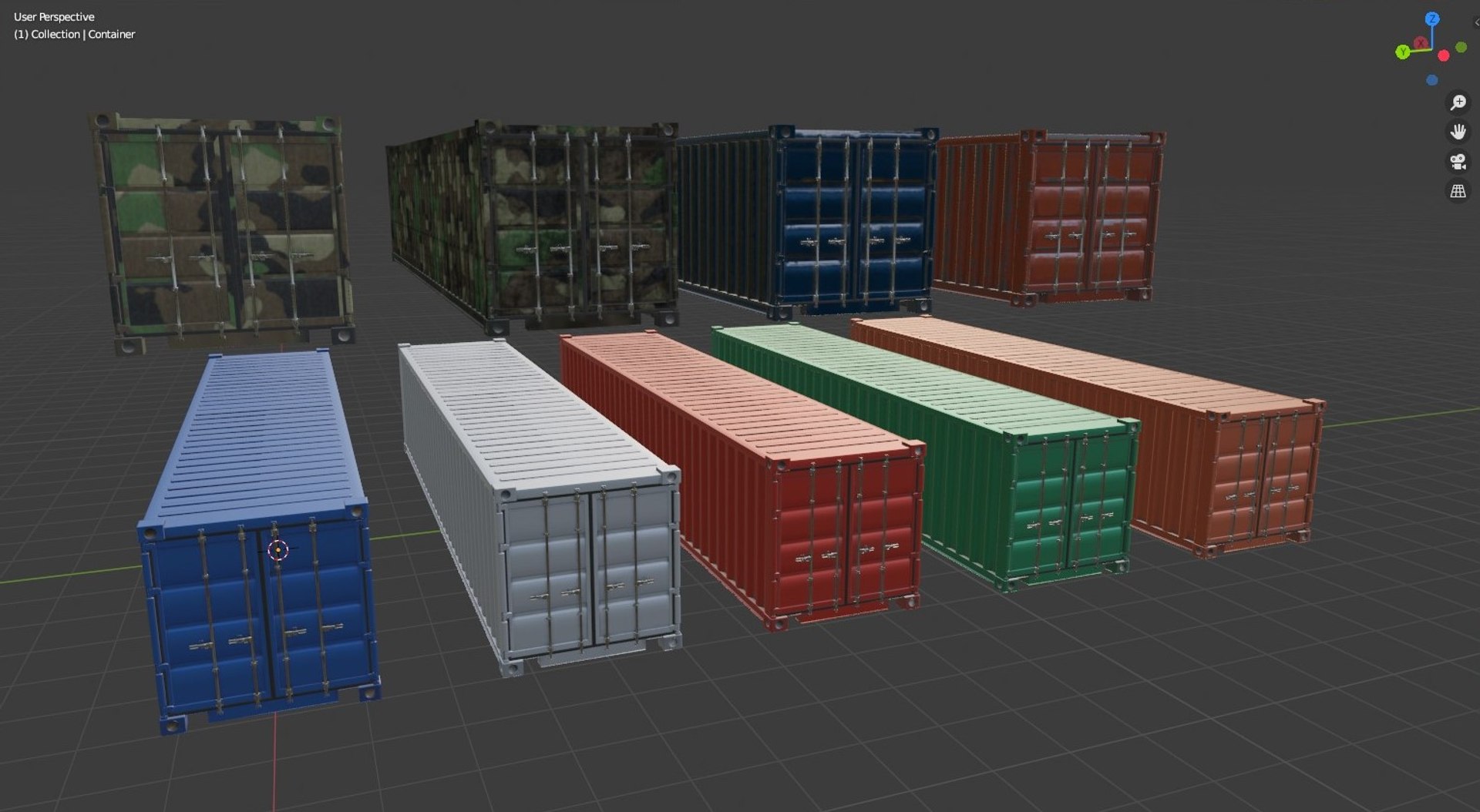 Shipping Container Model - TurboSquid 1629329