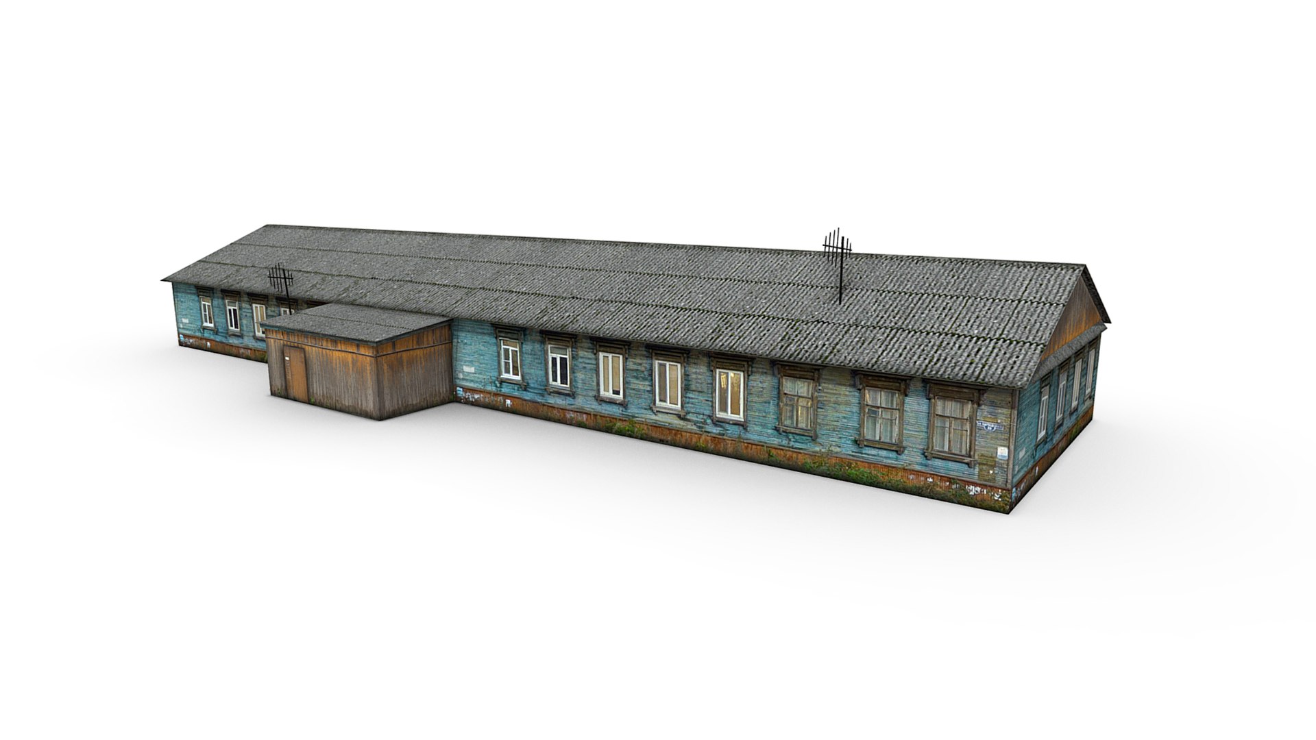 Barrack Old Village House 3D - TurboSquid 1815340