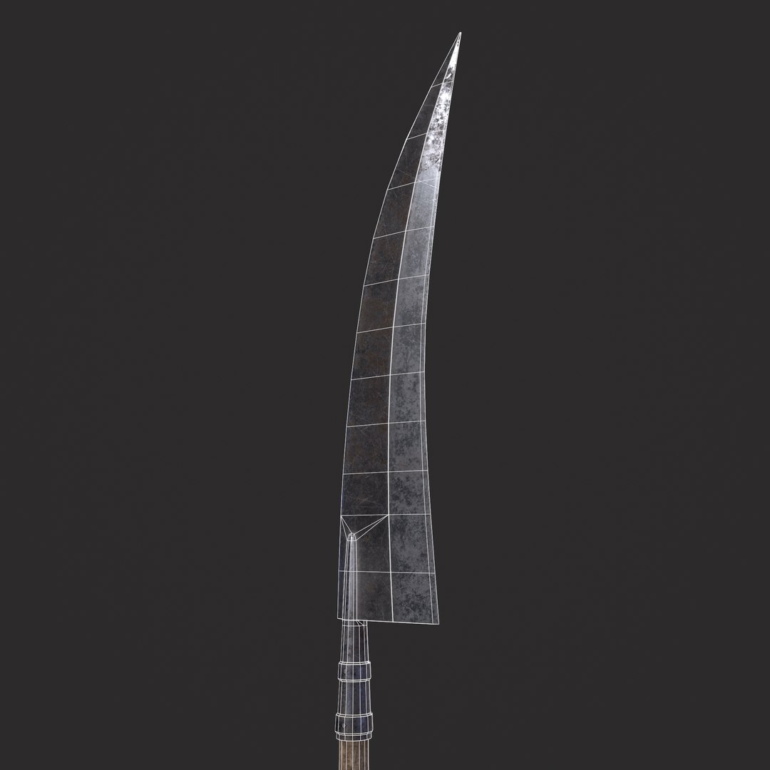 3D Scythe Farm Tool Model - TurboSquid 1842238