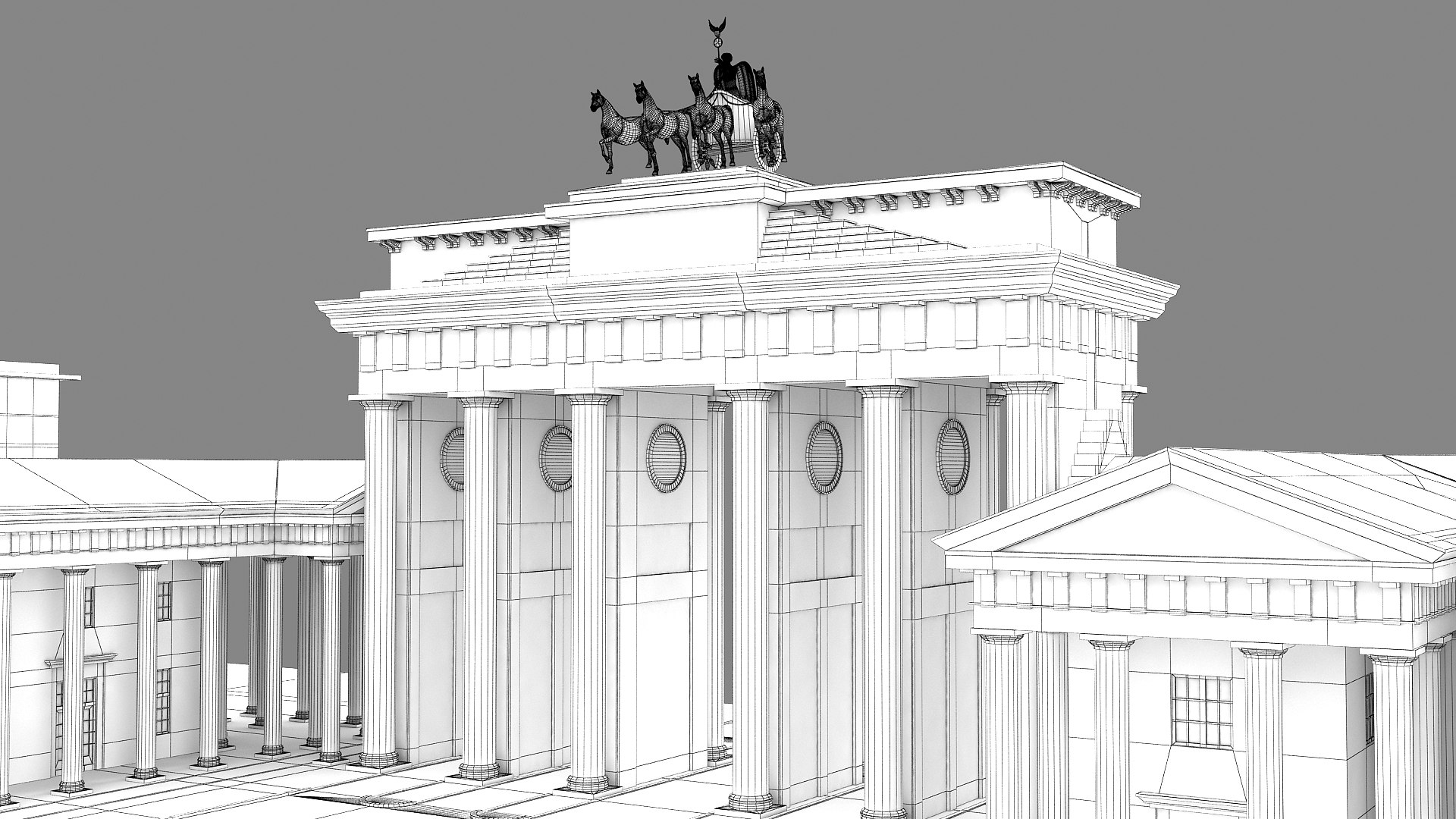 Berlin Brandenburg Gate 3d Model 3D Model - TurboSquid 2184150