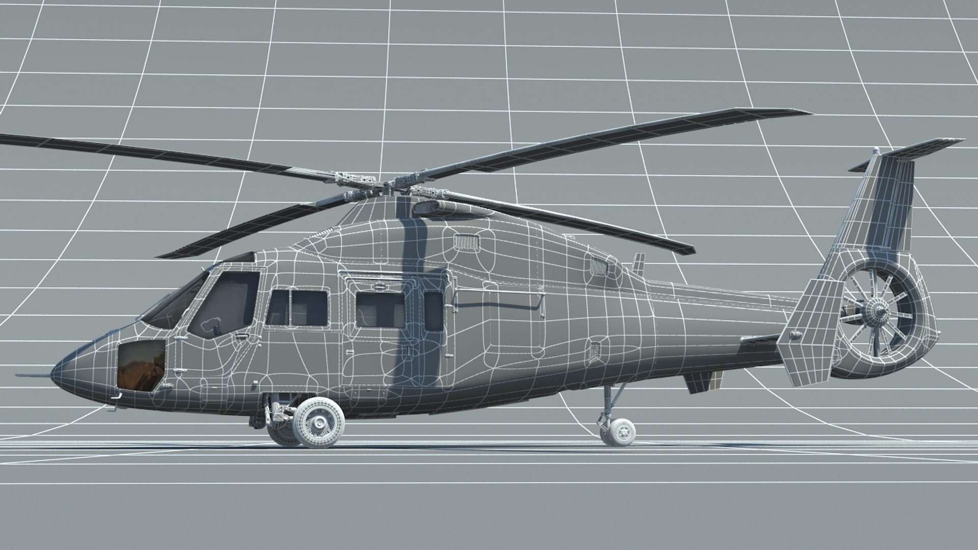 Ka-60 Helicopter Kasatka 3D Model - TurboSquid 1316666