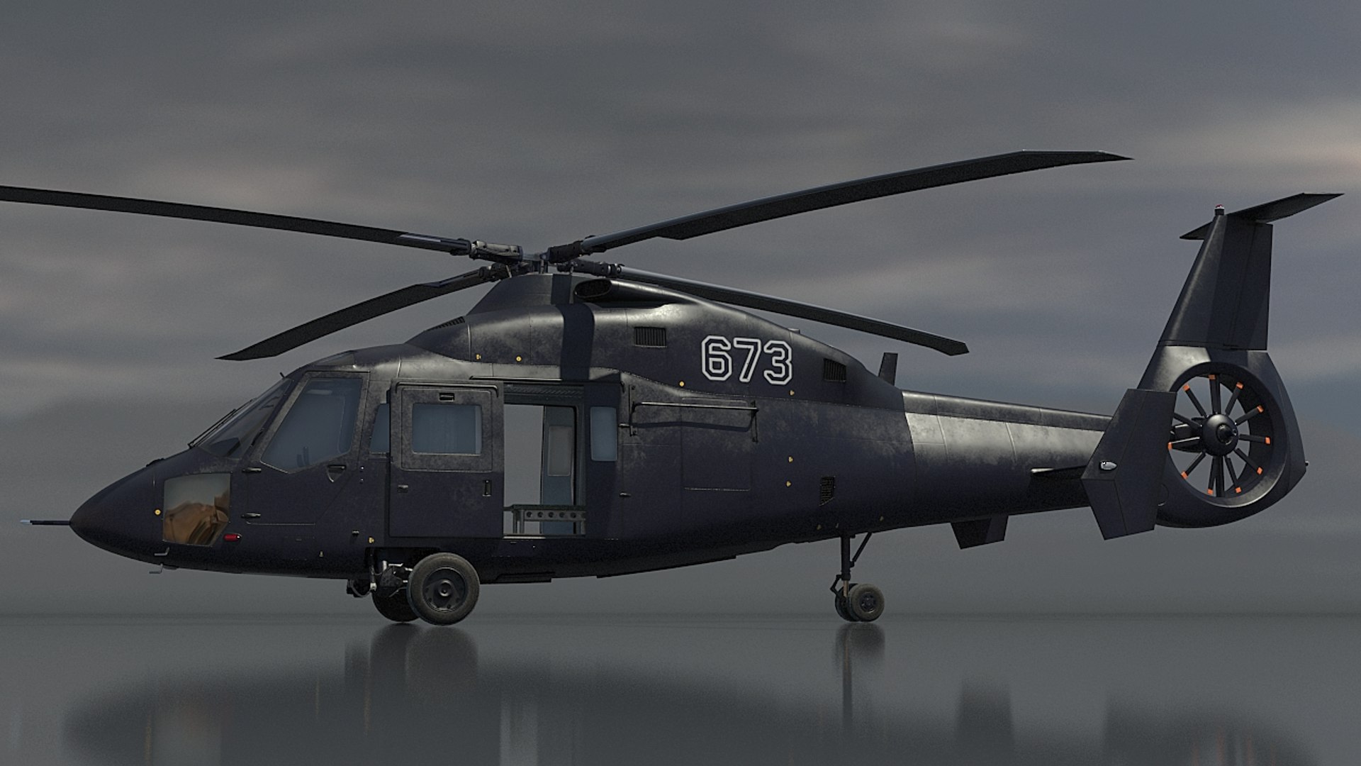 Ka-60 Helicopter Kasatka 3D Model - TurboSquid 1316666