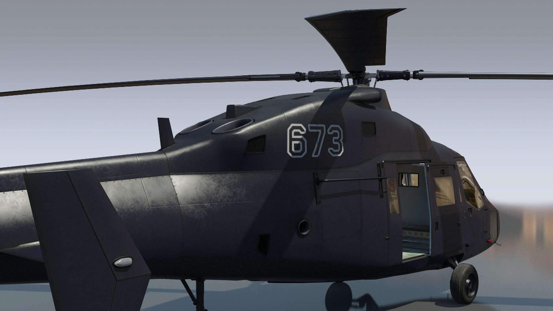 Ka-60 Helicopter Kasatka 3D Model - TurboSquid 1316666