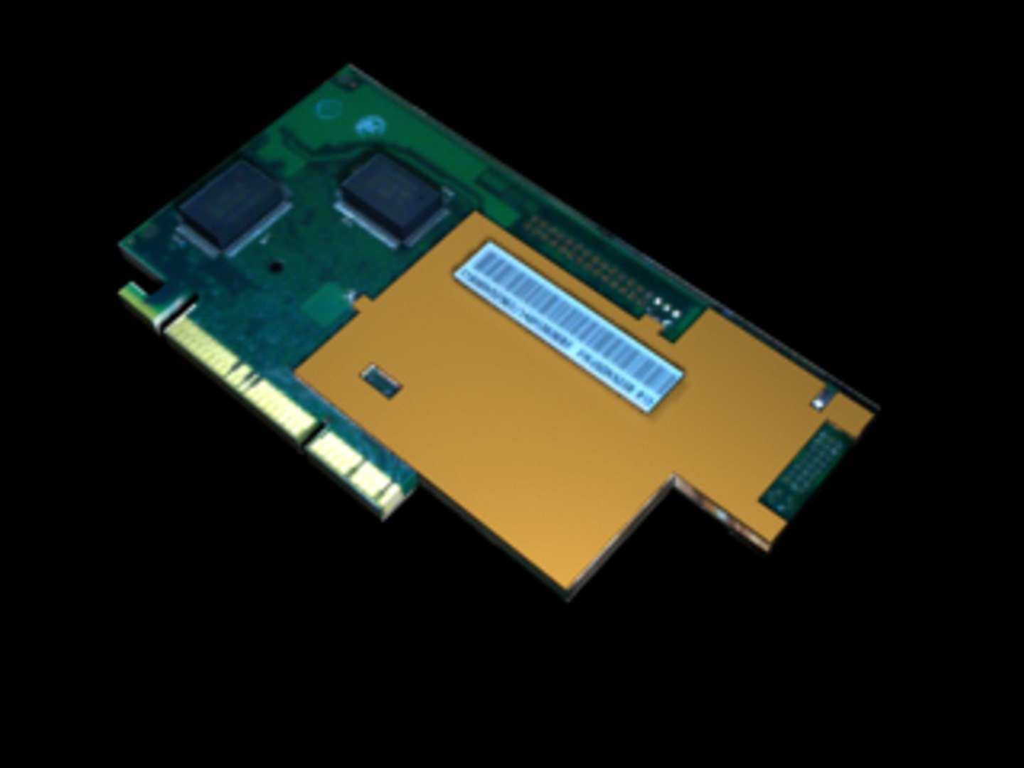 agp card 3d model