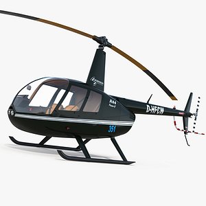 Download 3D Robinson Aircraft GlTF Models - TurboSquid