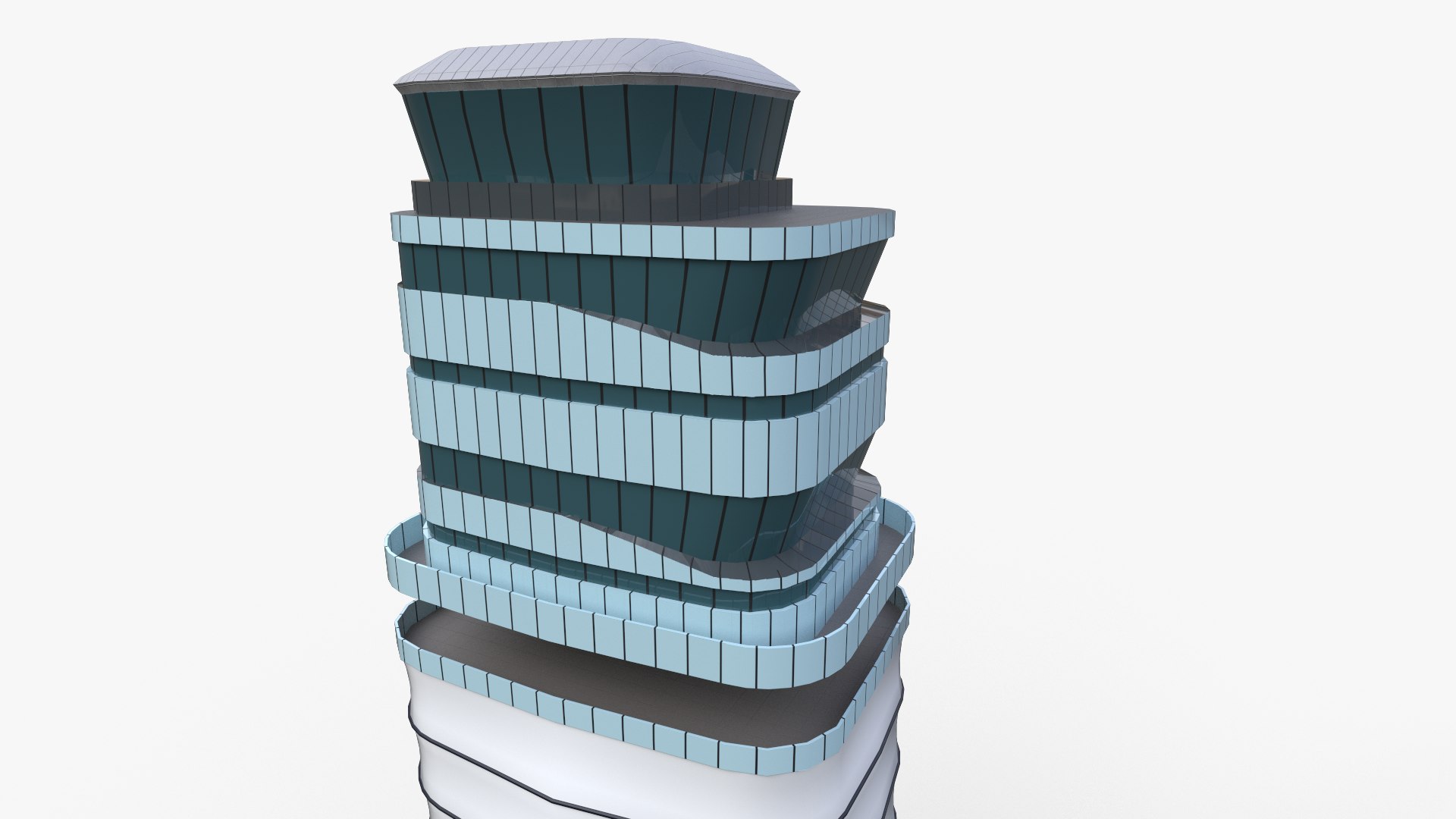 ATC Tower 3D Model - TurboSquid 1836871