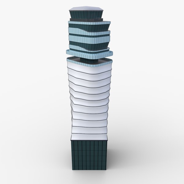 3d buildings airports model