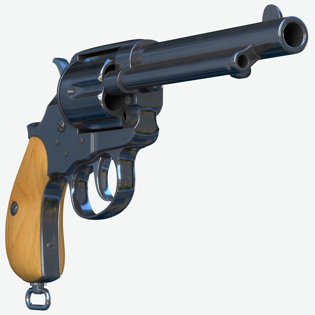 3D colt frontier double action model - TurboSquid 1456849