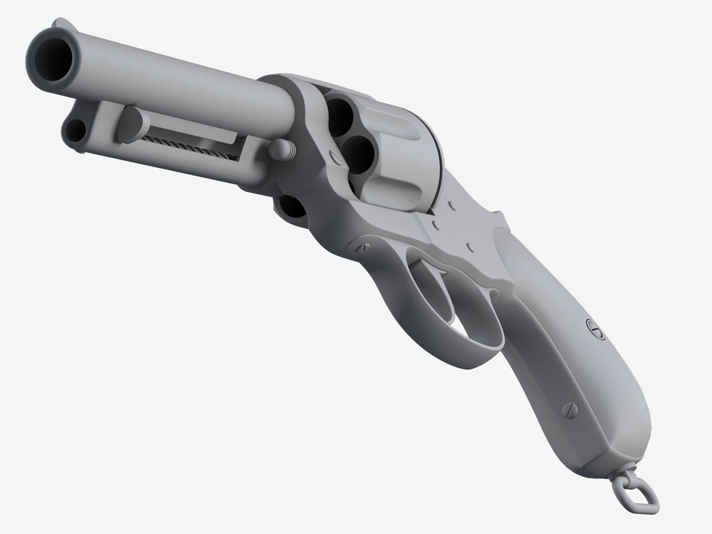 3D colt frontier double action model - TurboSquid 1456849